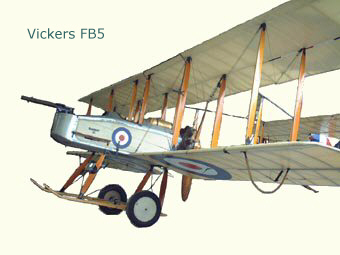 RFC aircraft development in World War 1